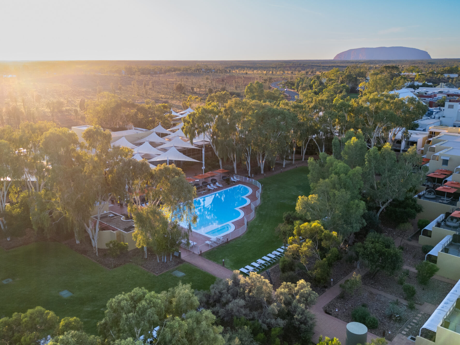 Sails in the Desert | Voyages Ayers Rock Uluru Luxury Resort | The Tailor